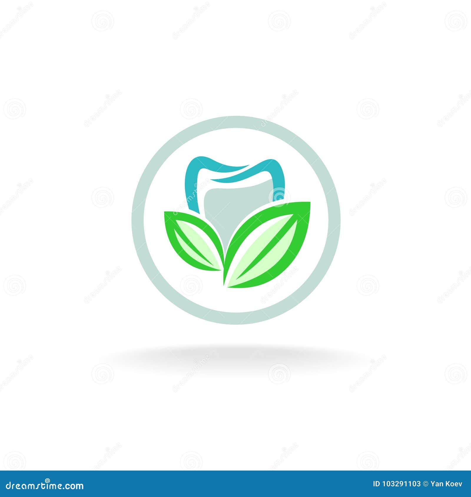 Dent logo stock vector. Illustration of clean, dental - 103291103