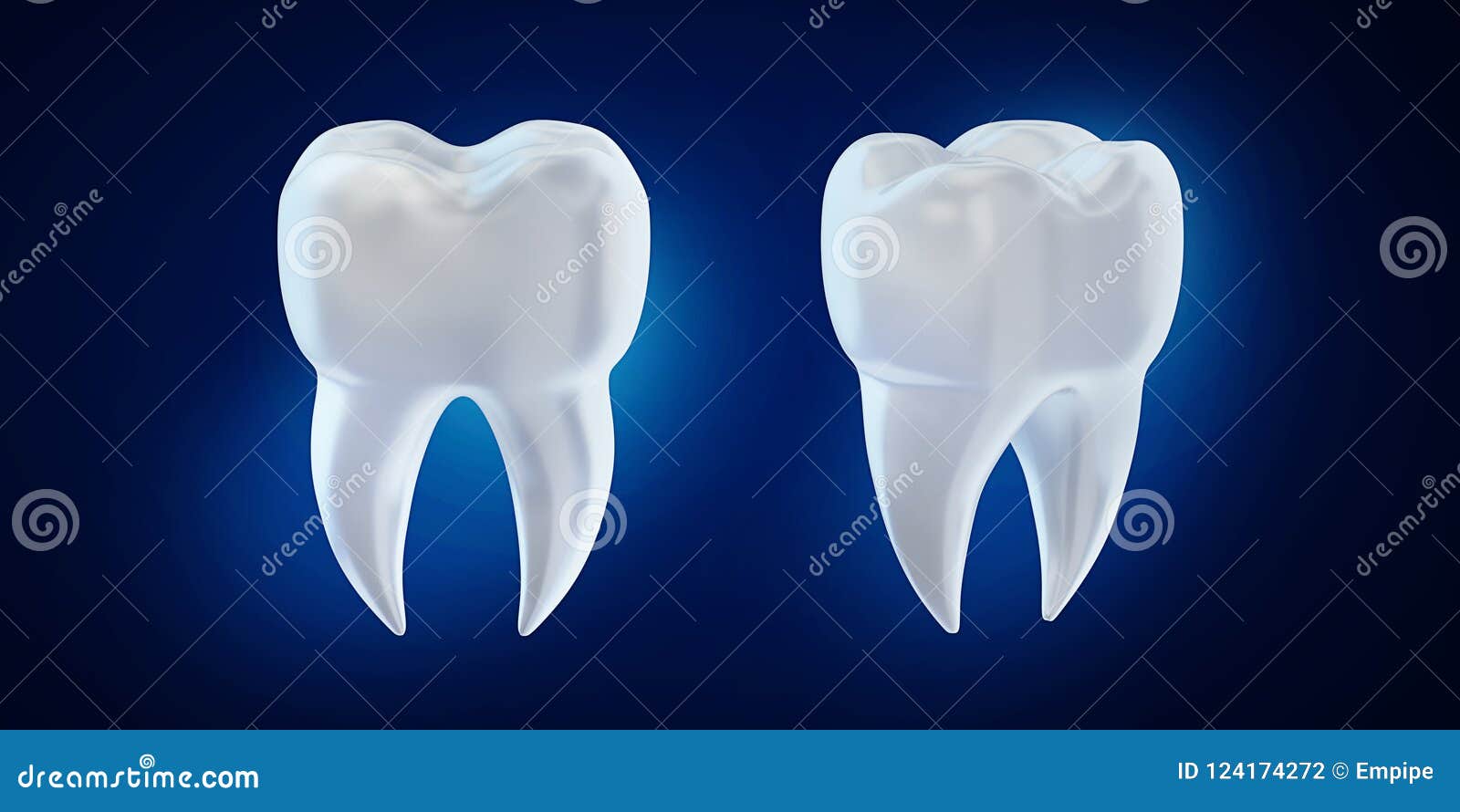 Dental Background. 3d Illustration Stock Illustration - Illustration of ...