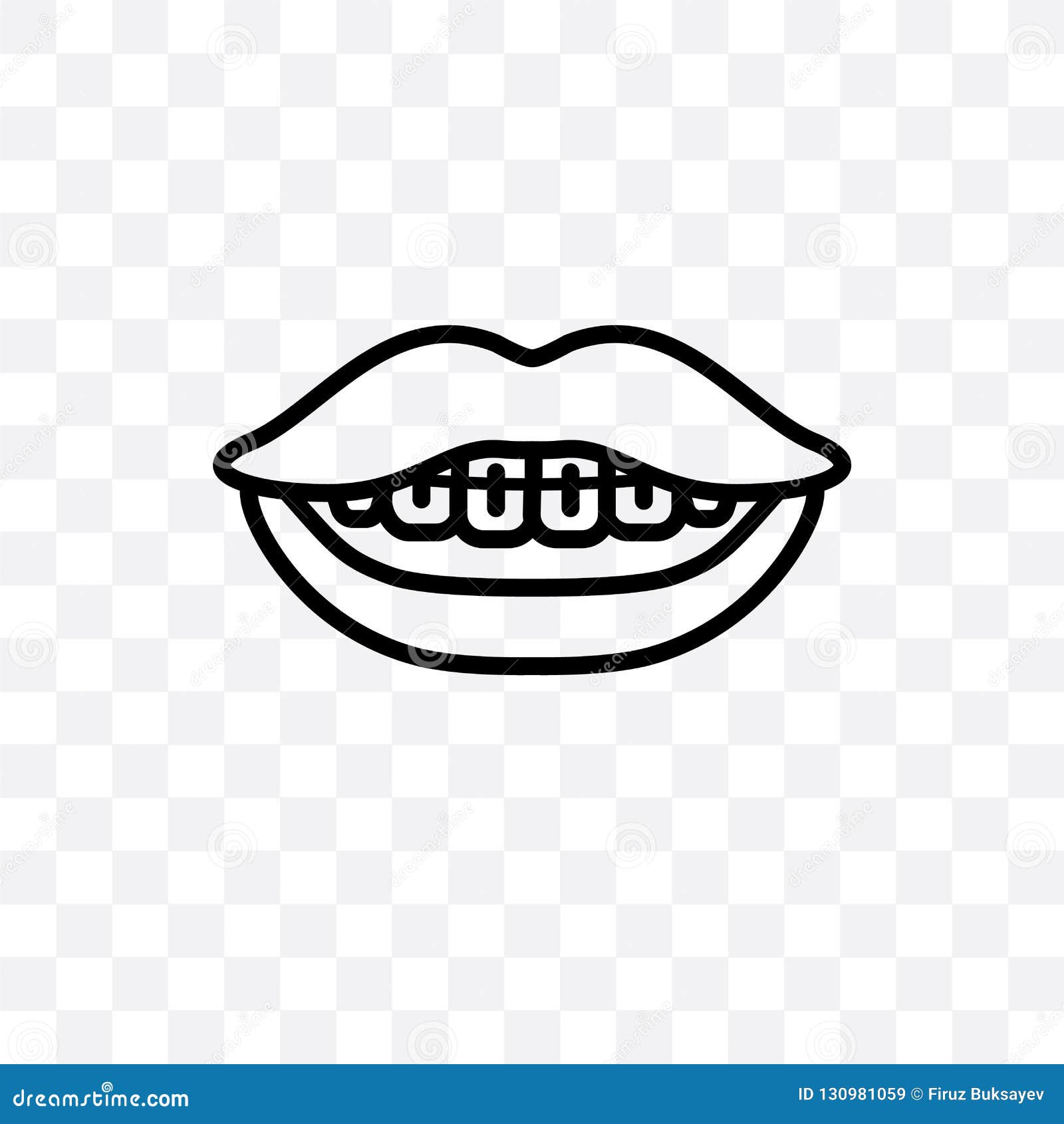 Brackets Vector Icon Isolated On Transparent Background, Bracket ...