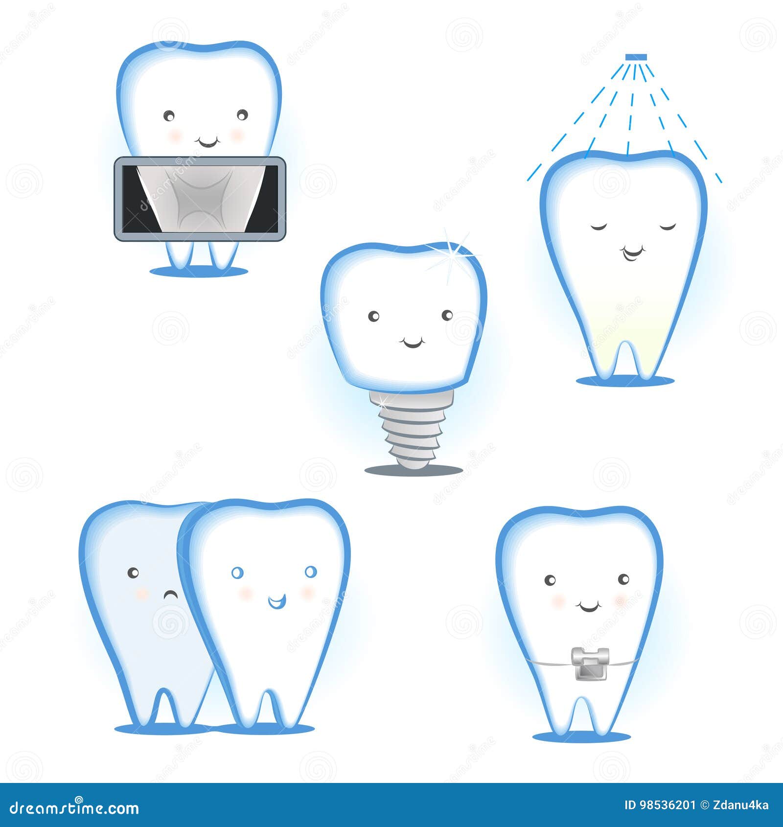 Dental care stock vector. Illustration of dentistry, orthodontist ...