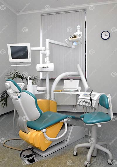 Dental chair stock image. Image of enamel, orthodontist - 8838079