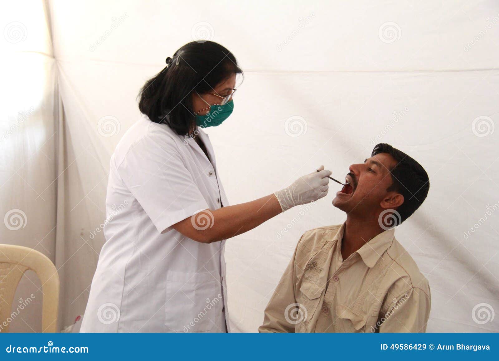 Dental check up editorial stock image. Image of community - 49586429