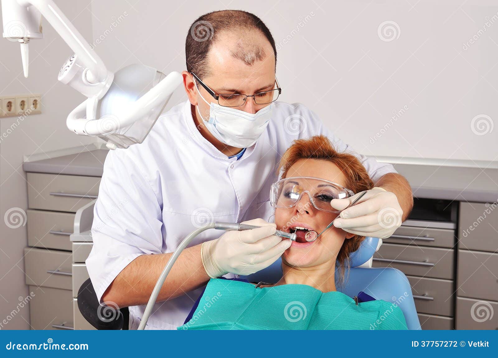 Dental checkup woman stock photo. Image of patient, mouth - 37757272