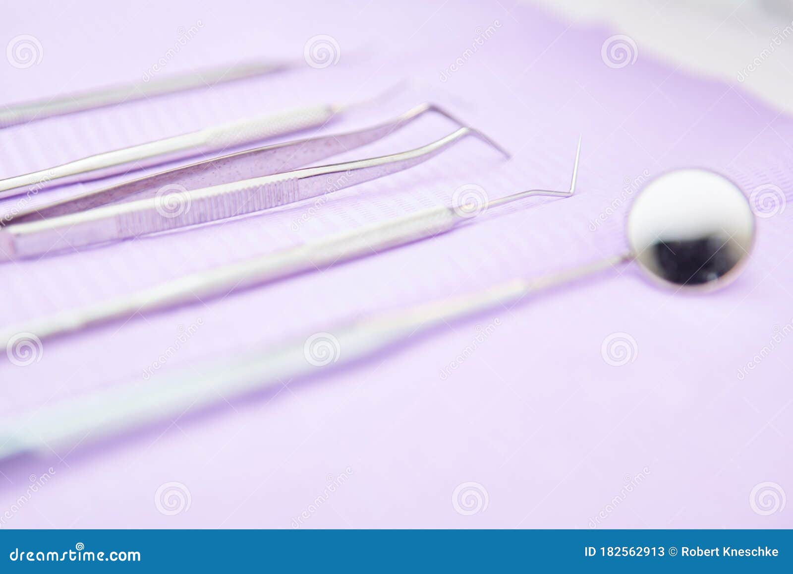 Dental Cutlery in a Practice or Dental Clinic Stock Image - Image of ...
