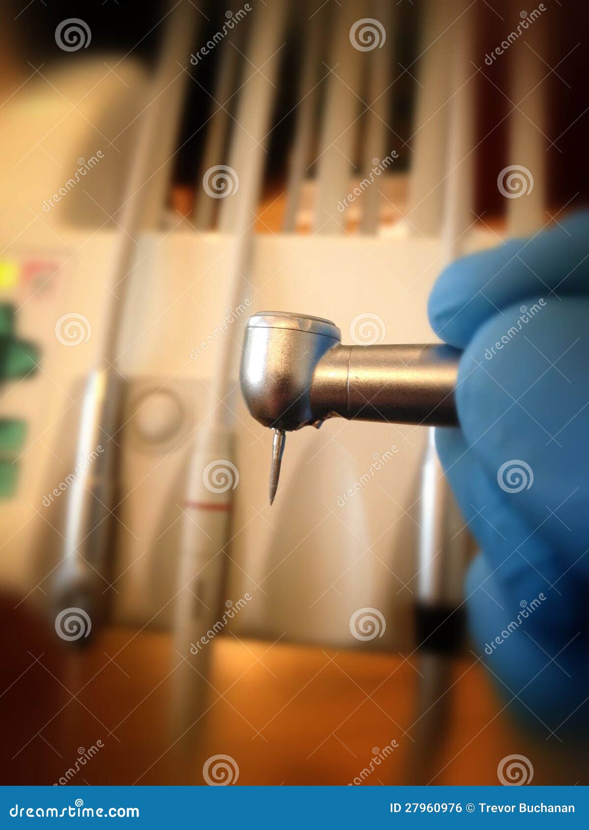Dental drill stock photo. Image of hand, treatment, gloved - 27960976