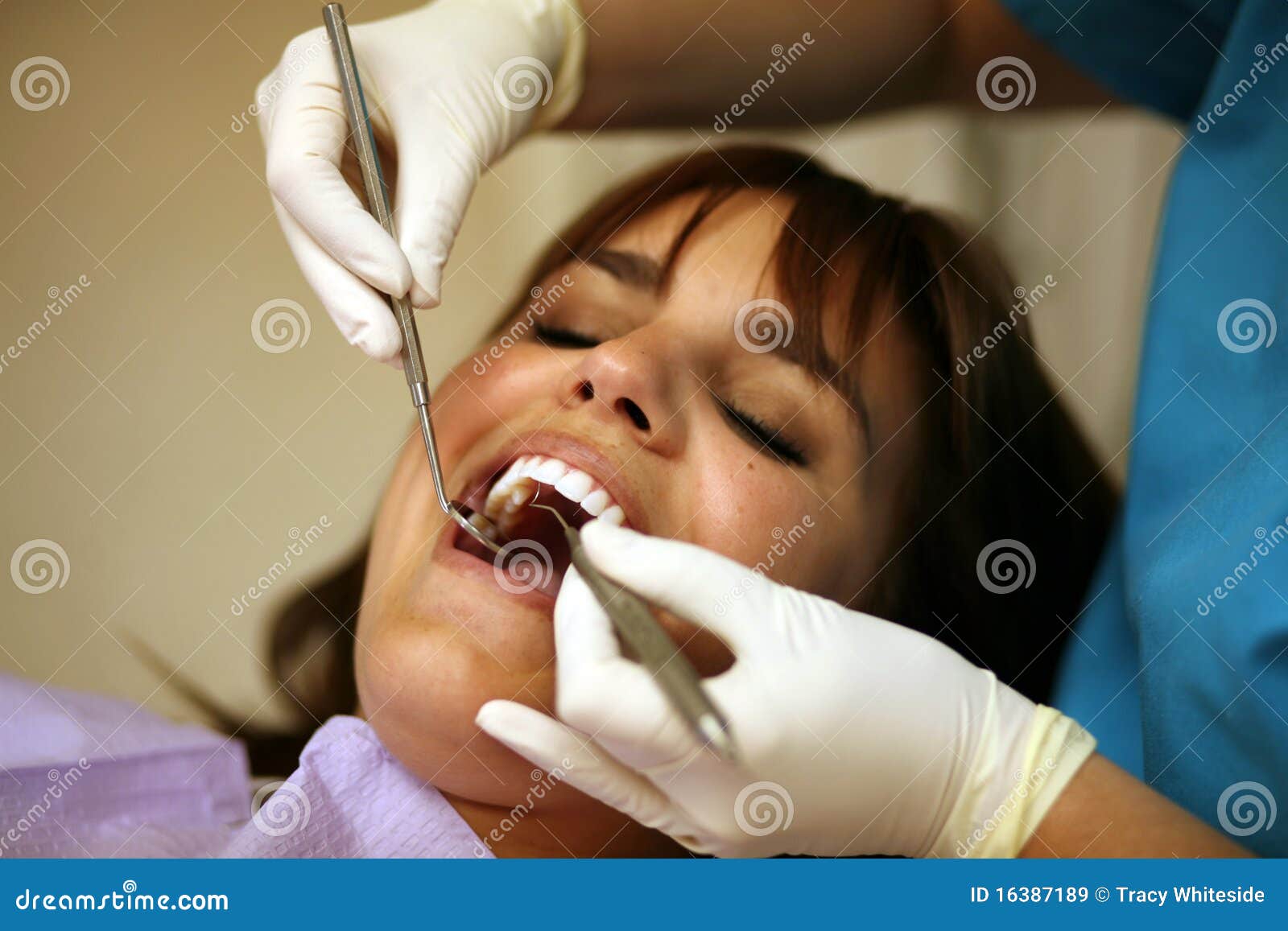 Dental exam stock image. Image of appointment, nurse - 16387189