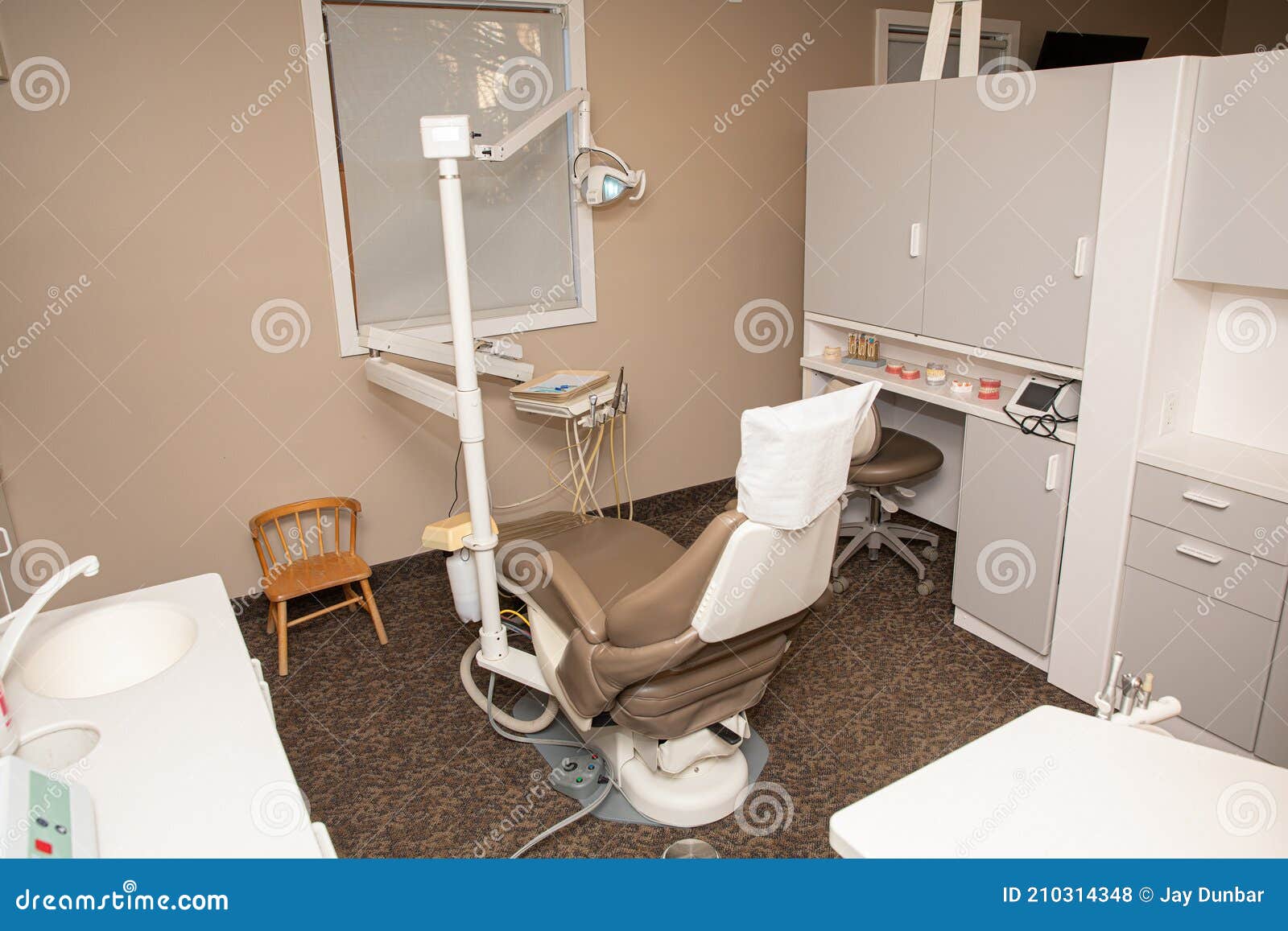 Dental Exam Room is Setup for Your Examination and Your Chair is Empty ...