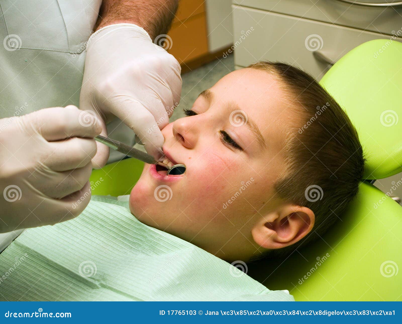 Dental examination stock image. Image of tooth, dentistry - 17765103