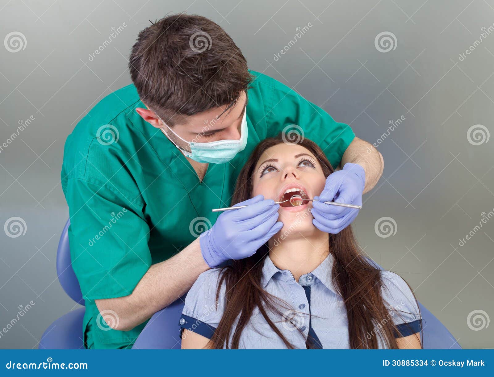 Dental examination stock photo. Image of dentist, cavity - 30885334