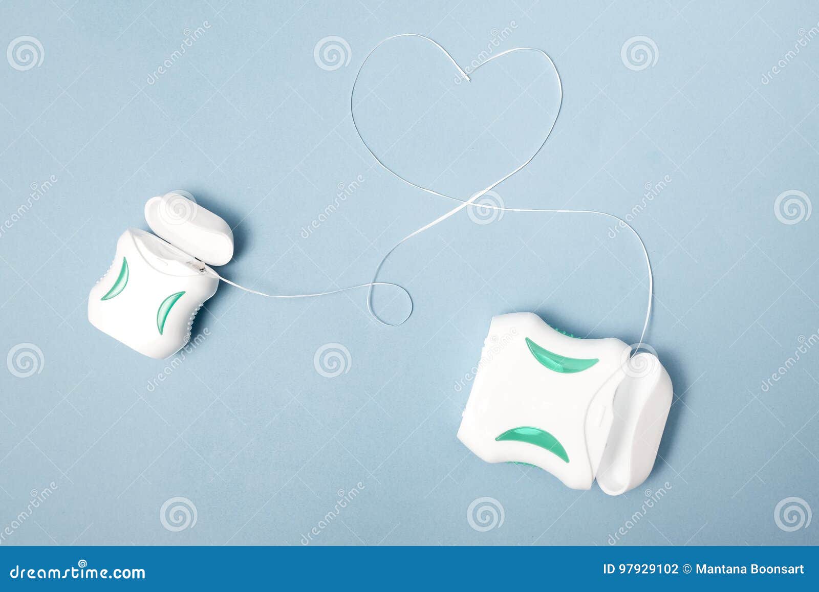 Dental floss. stock photo. Image of oral, dental, dentistry - 97929102