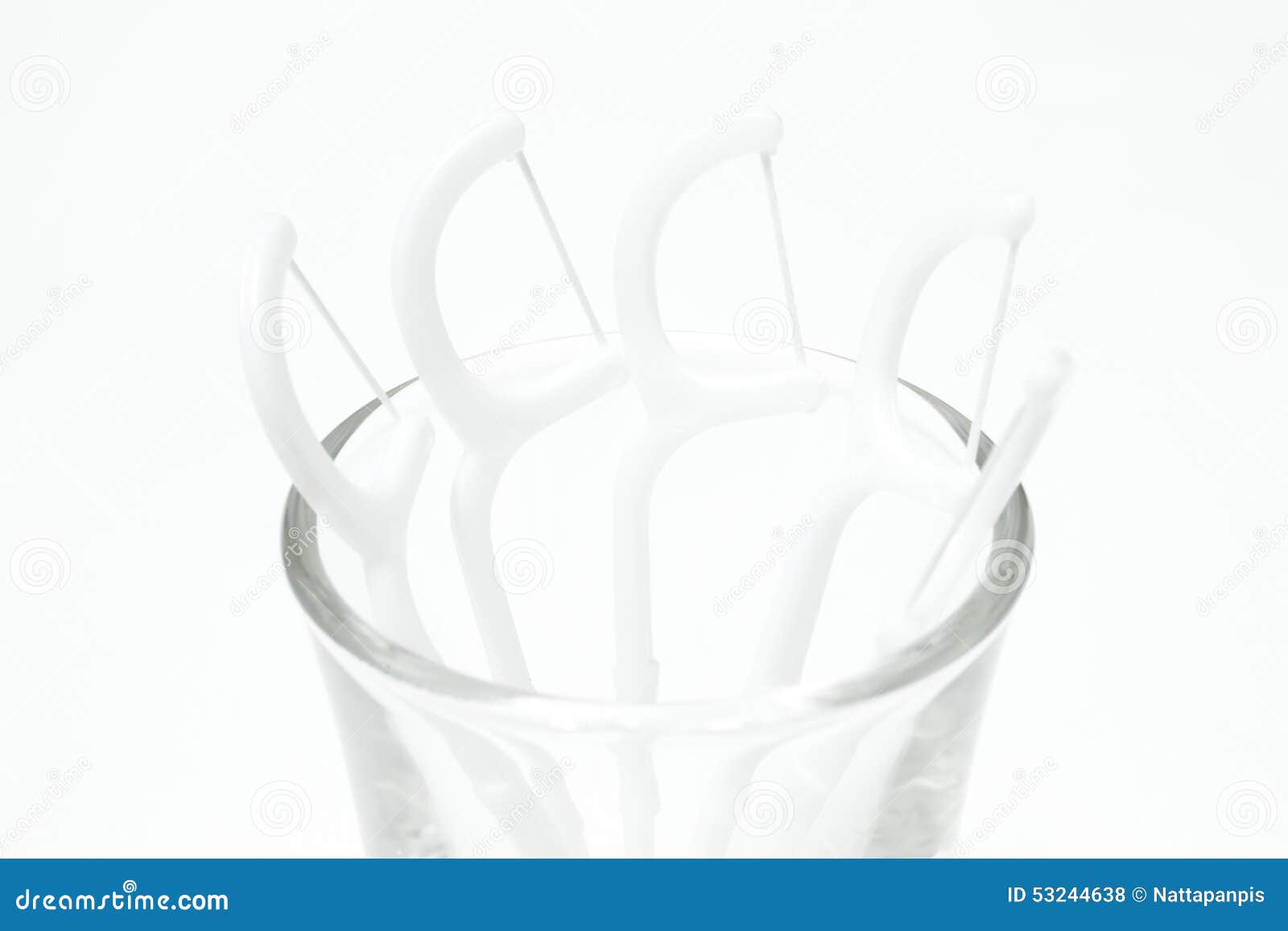 Dental floss stock photo. Image of healthy, oral, tooth - 53244638
