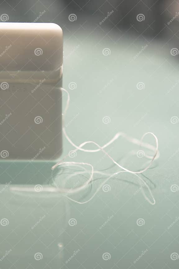 Dental floss stock image. Image of hygiene, healthy, background - 63446843