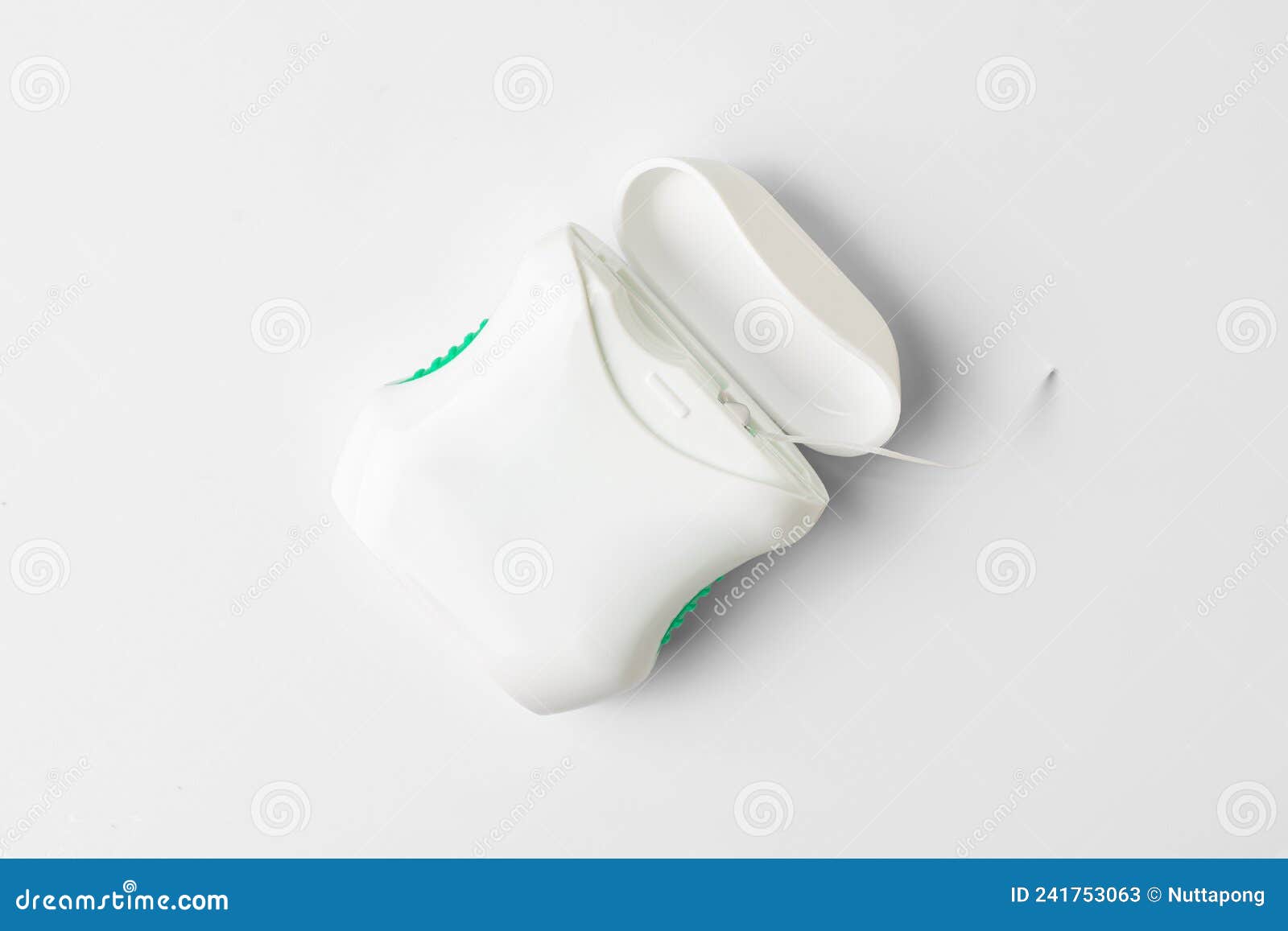 Dental Floss on White Background. Object Picture for Graphic Designer ...