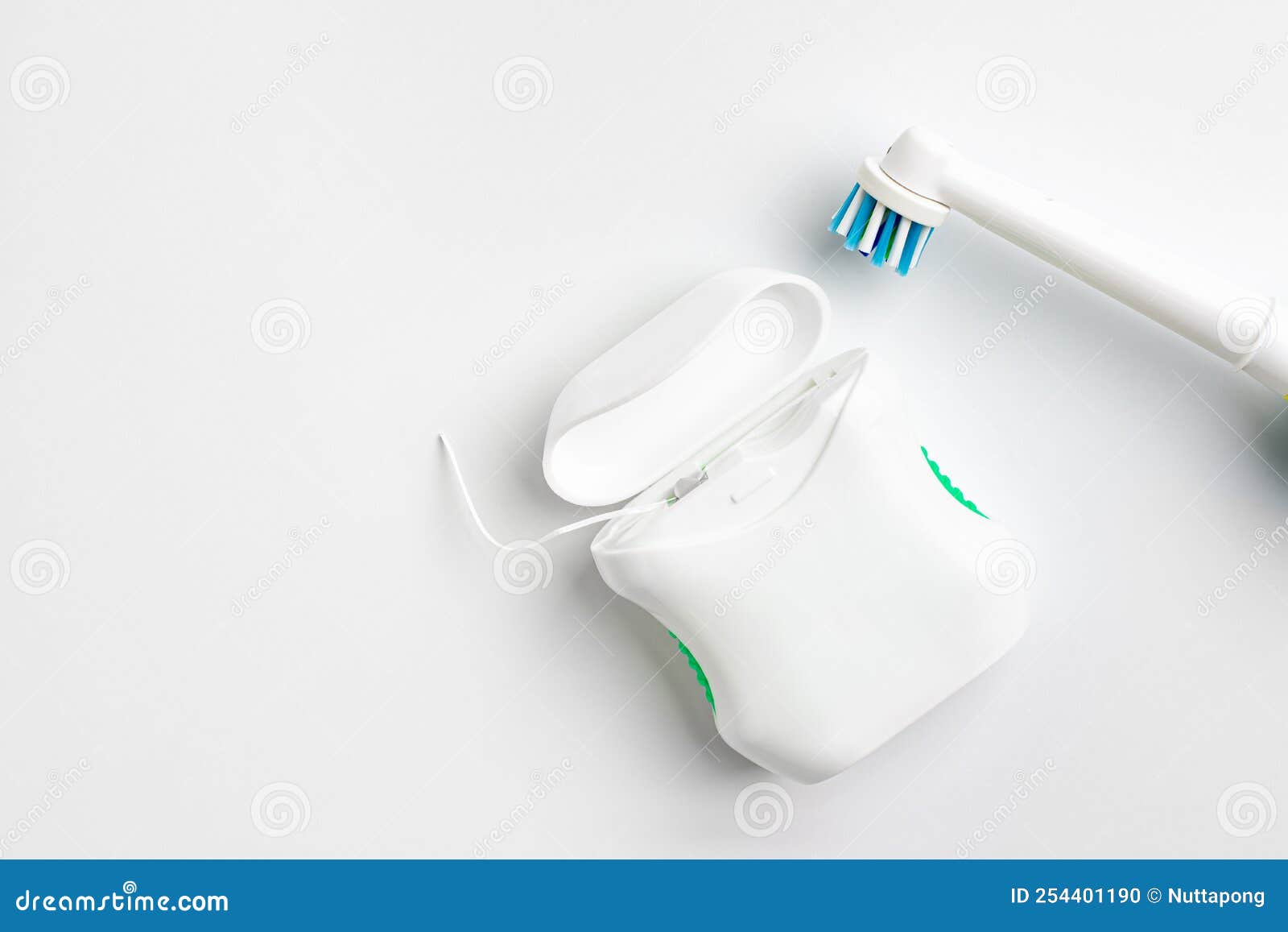 Dental Floss Isolated on White Background. Object Picture for Graphic ...