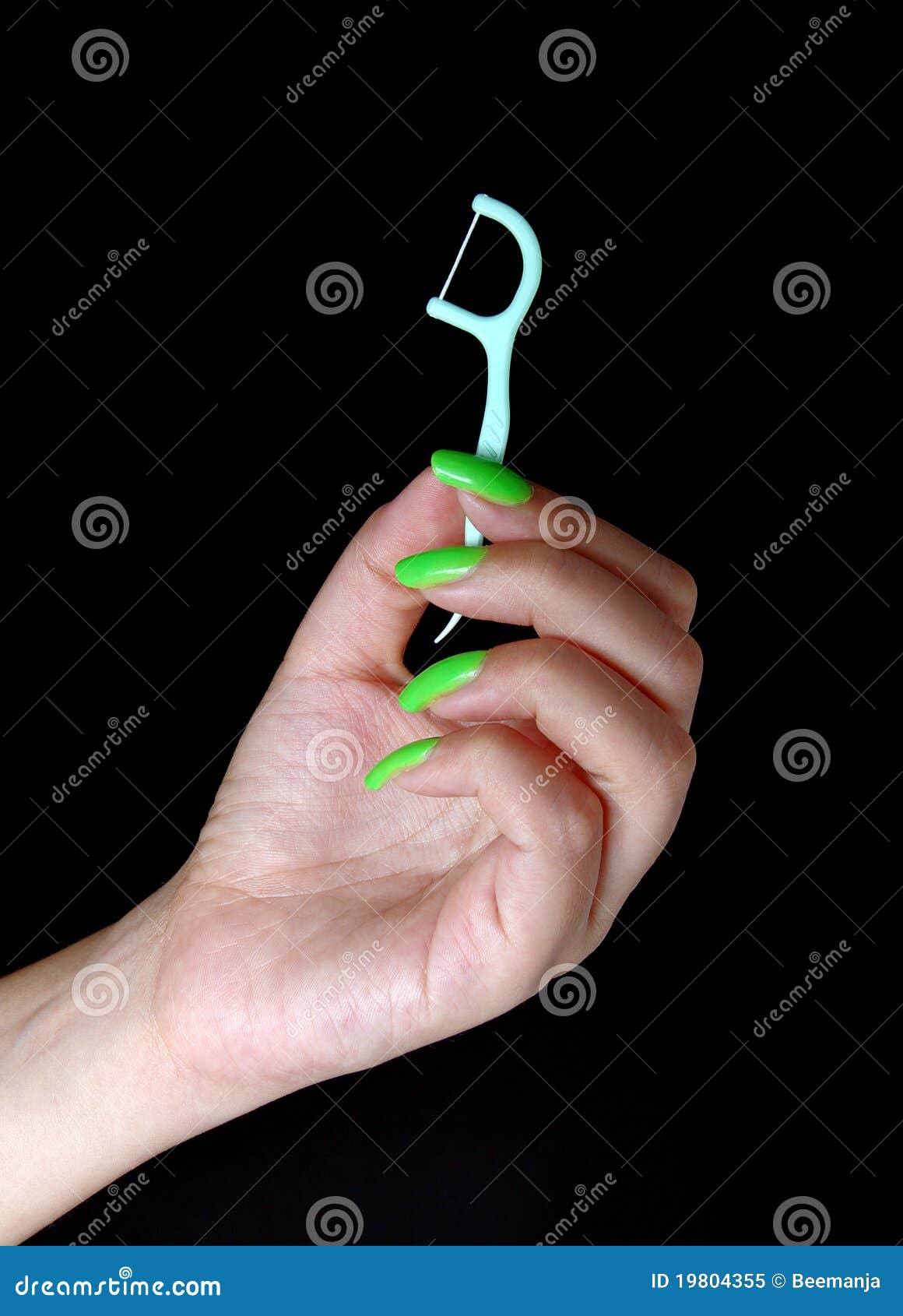 Dental floss toothpick stock image. Image of healthy - 19804355
