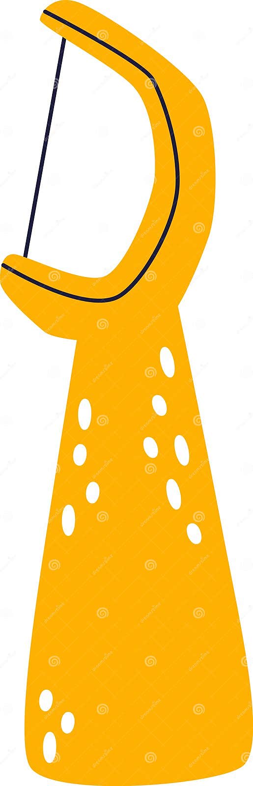 Dental Flossing Tool stock vector. Illustration of clean - 302128620