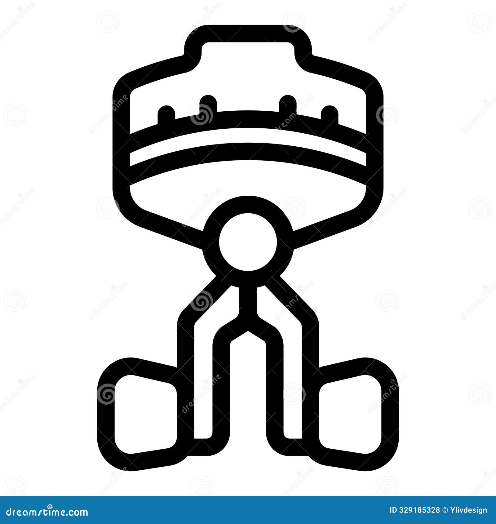 Dental Forceps Holding a Tooth Being Pulled by Dentist Stock Vector ...