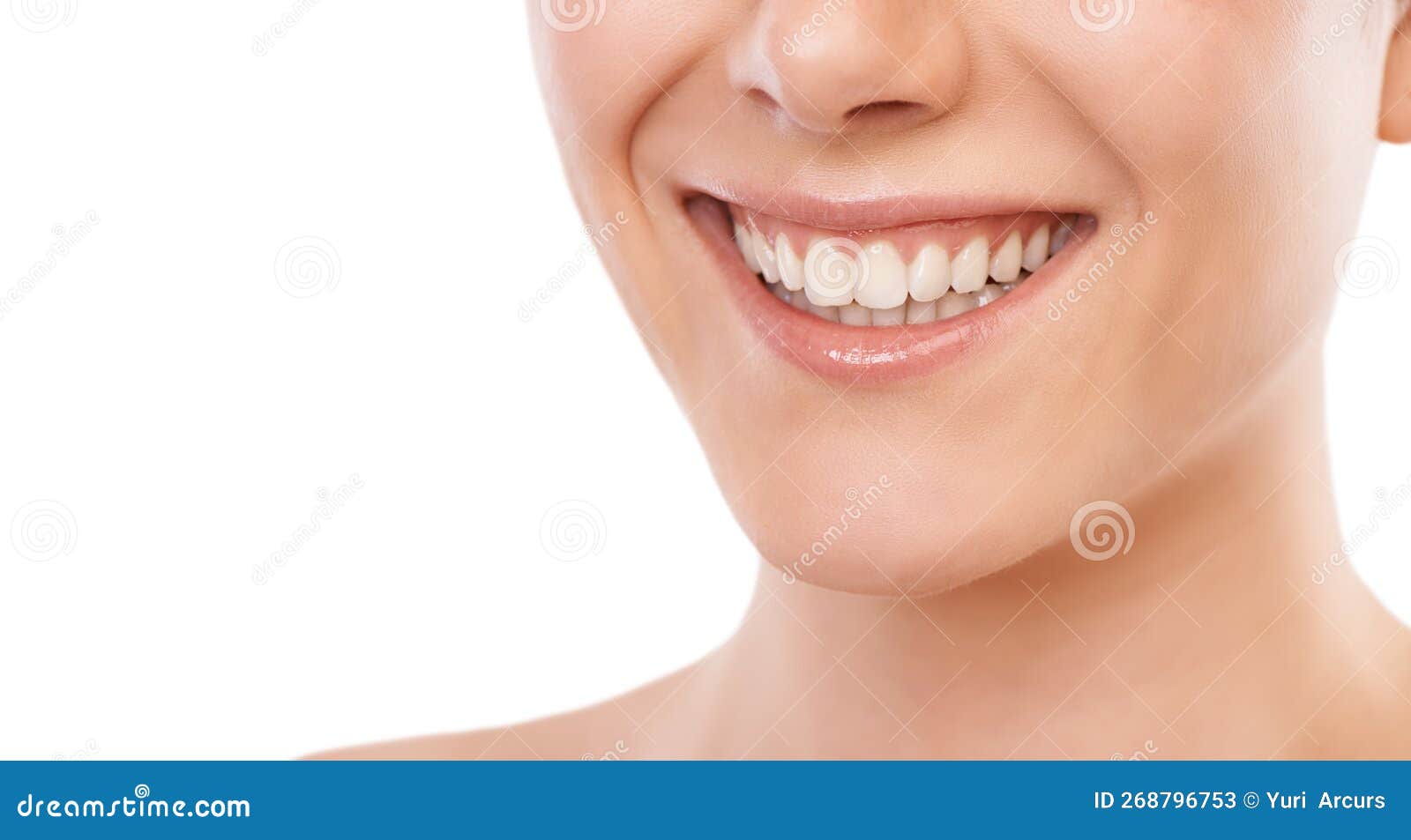 Dental Hygiene Cropped Image Of A Woman Smiling Broadly Copyspace