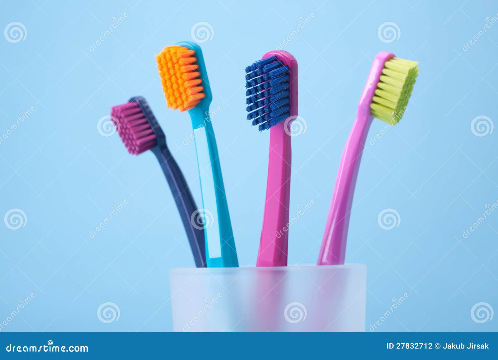 Dental Hygiene - Toothbrushes Stock Photo - Image of clean, dentition ...