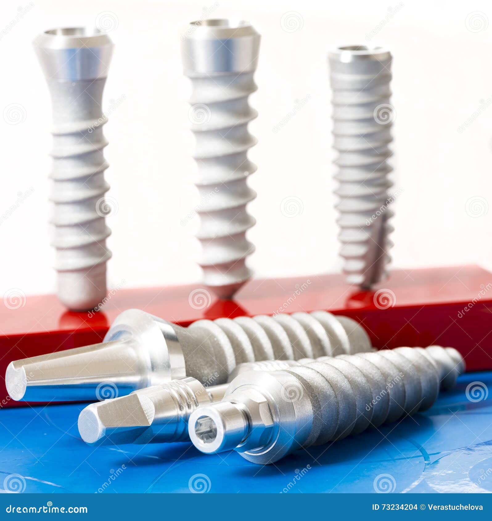 Dental implants stock photo. Image of dental, titan, metal - 73234204
