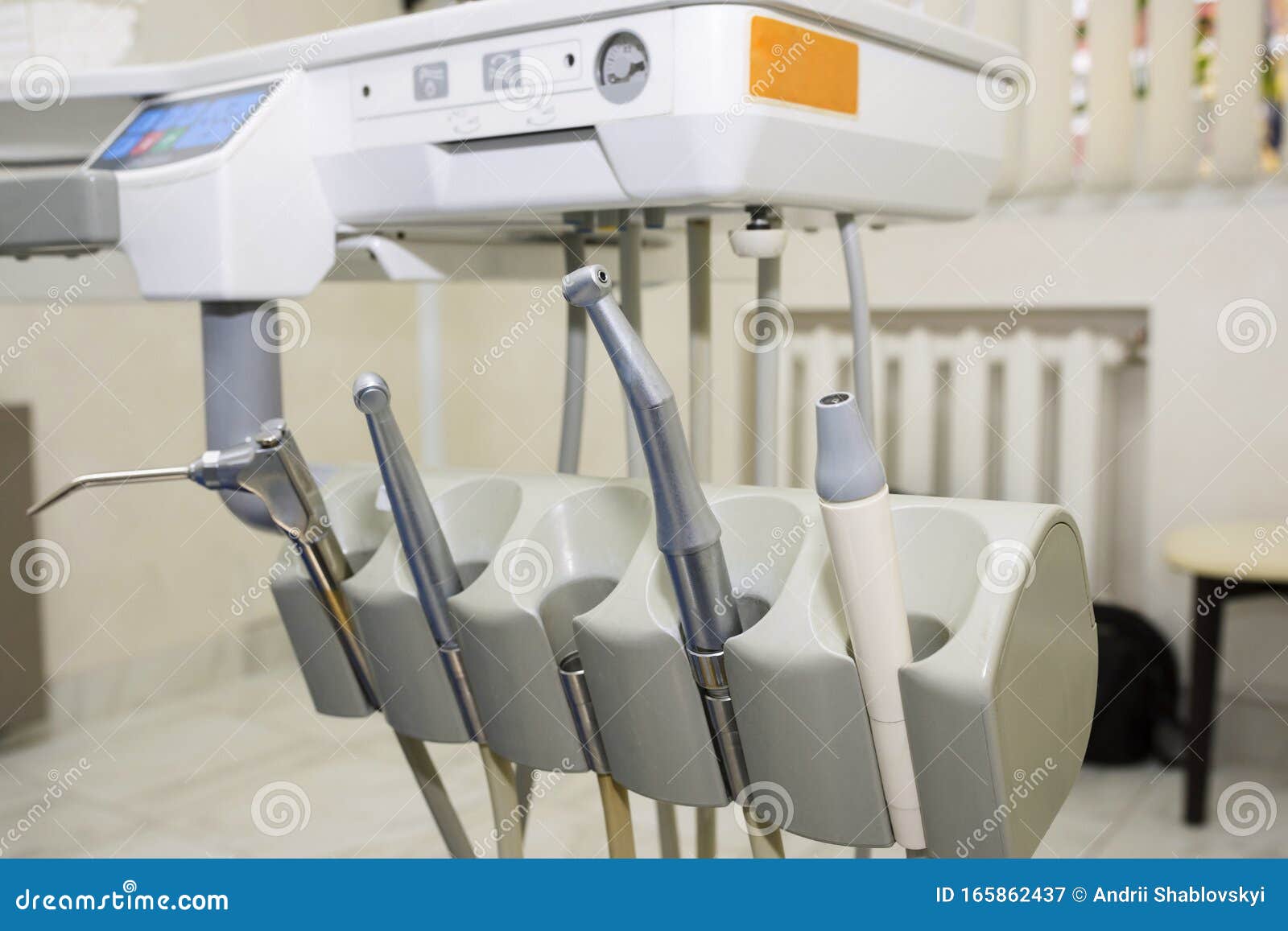 Dental Instruments of a Dentist Stock Image - Image of room, dentist ...