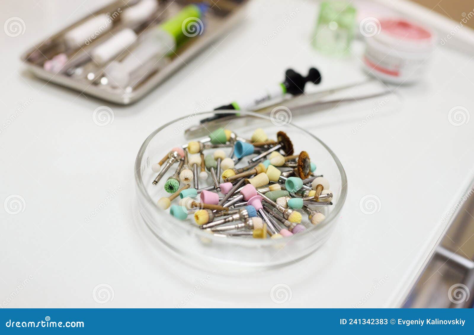 Multi-colored Polishing Heads for Processing Fillings and Restorations ...