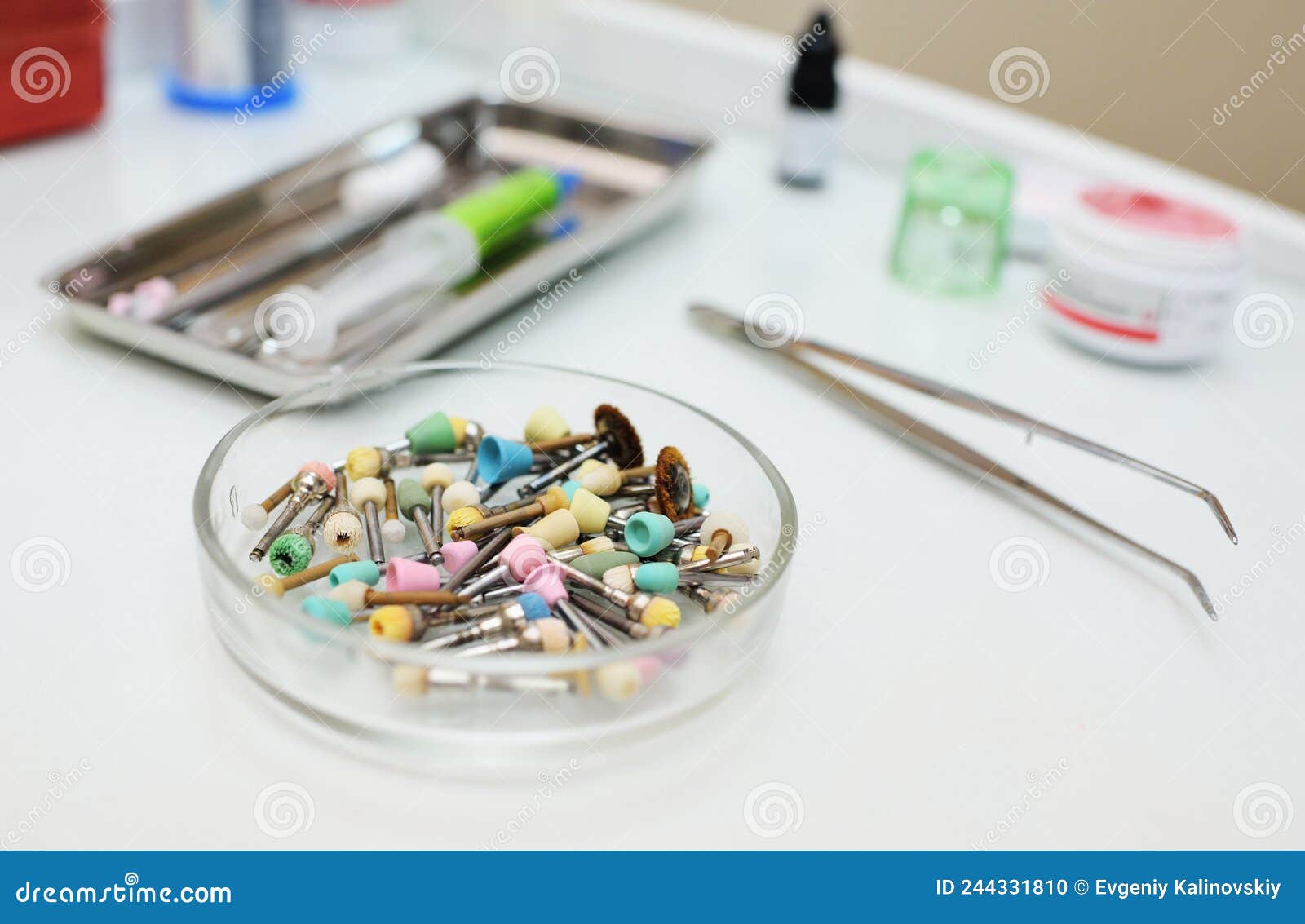 Multi-colored Polishing Heads for Processing Fillings and Restorations ...