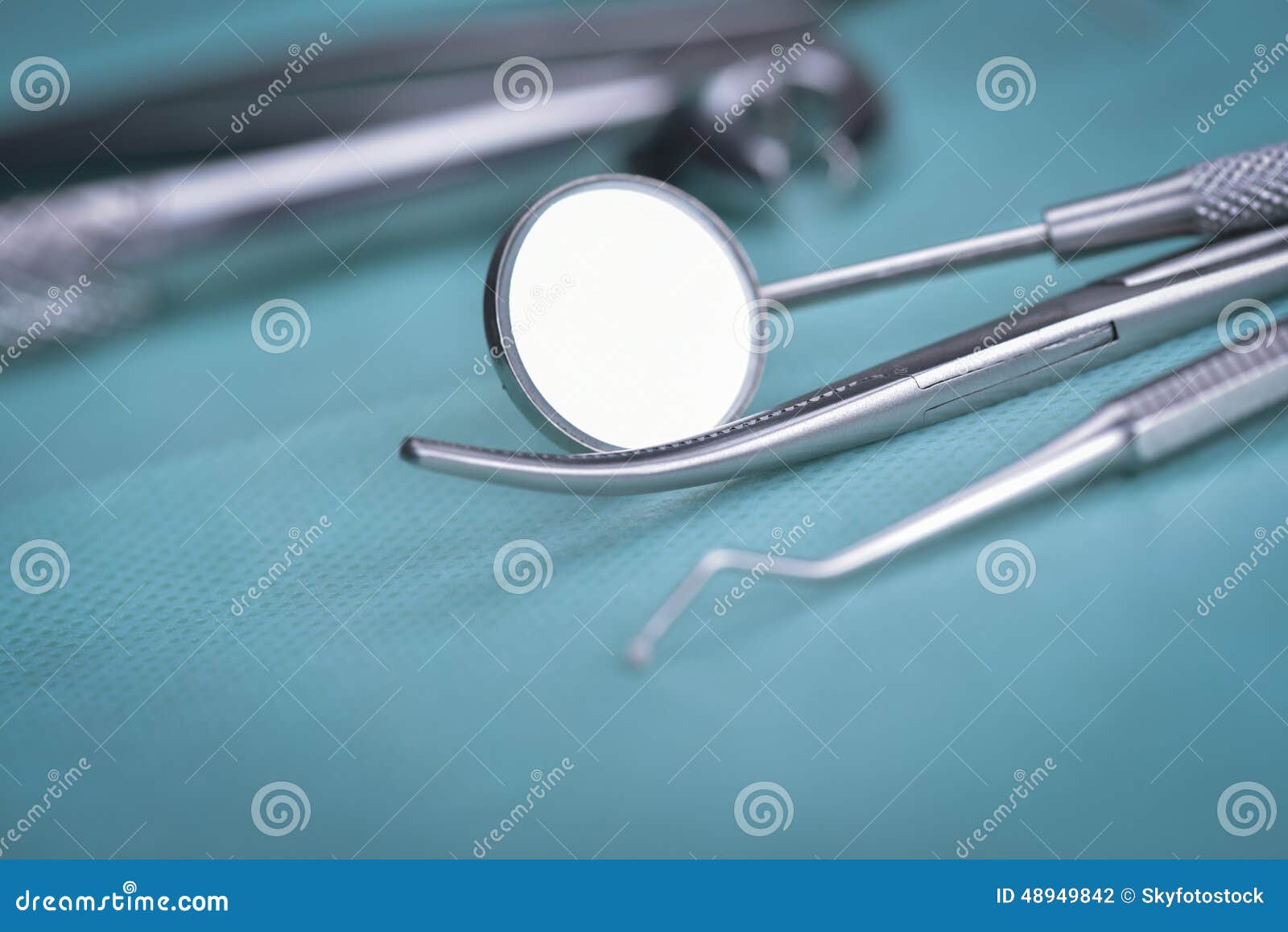 Dental instruments stock photo. Image of oral, sterilized - 48949842