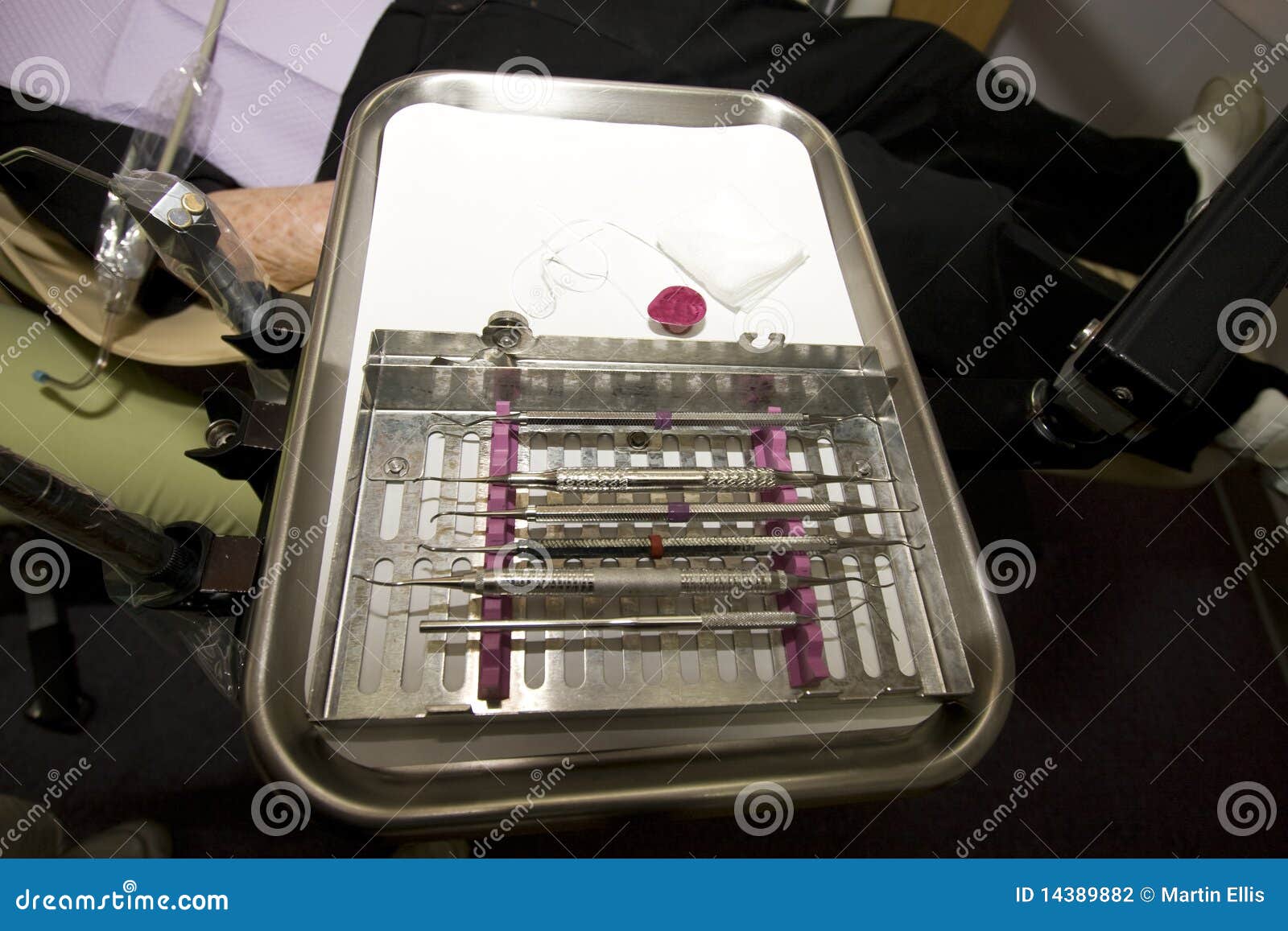 Dental Instruments Tray stock photo. Image of dentist - 14389882