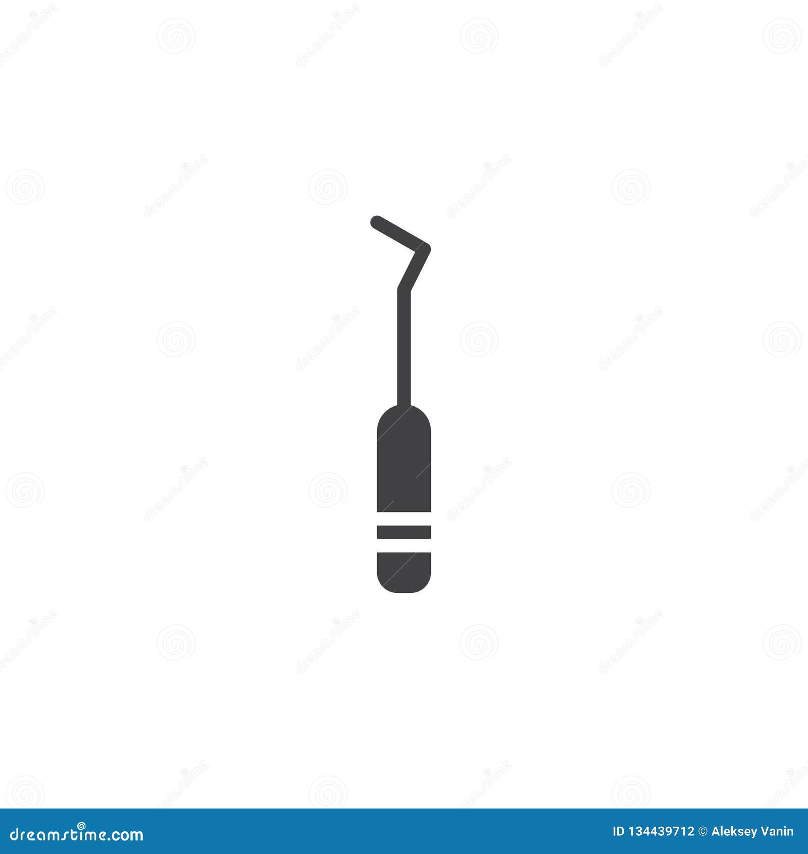 Dental Instruments Vector Icon Stock Vector - Illustration of design ...