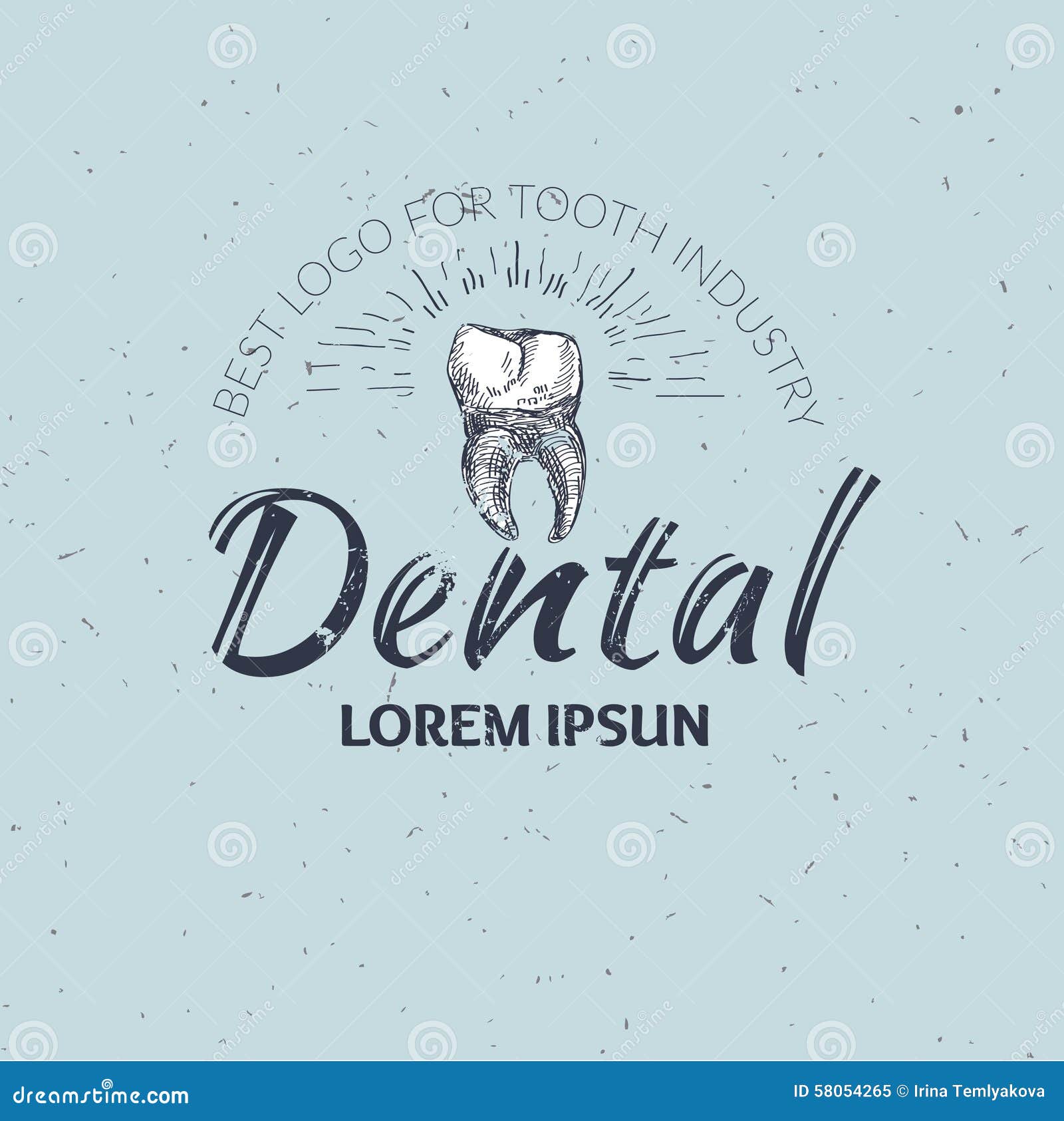 Dental Labels and Icons Set. Vector Stock Vector - Illustration of ...