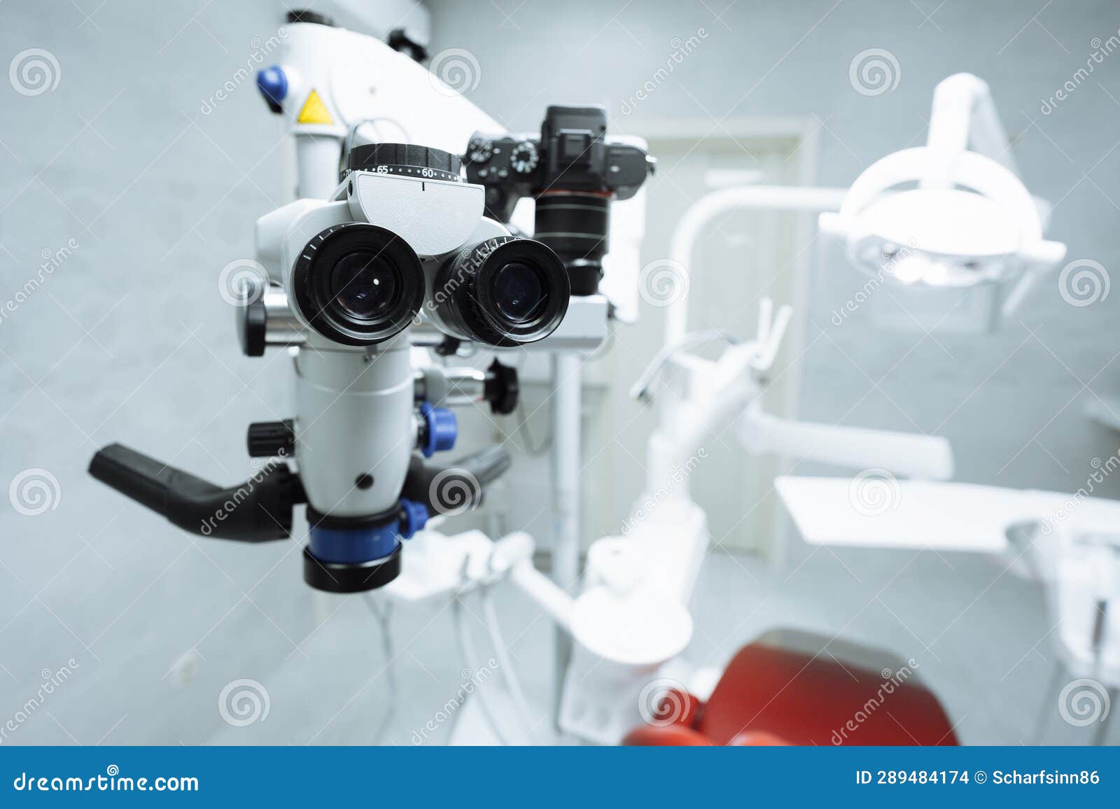 Dental Microscope in the Dentist S Office Stock Photo - Image of ...