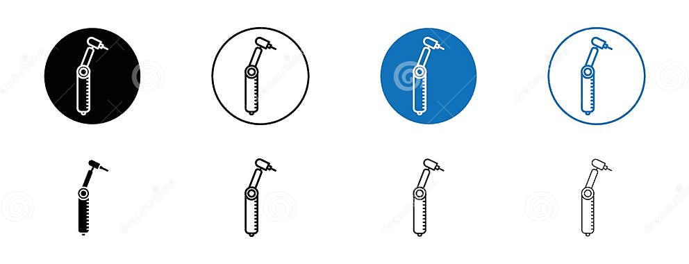 Dental Nozzel Drill icon stock vector. Illustration of sketch - 307967910