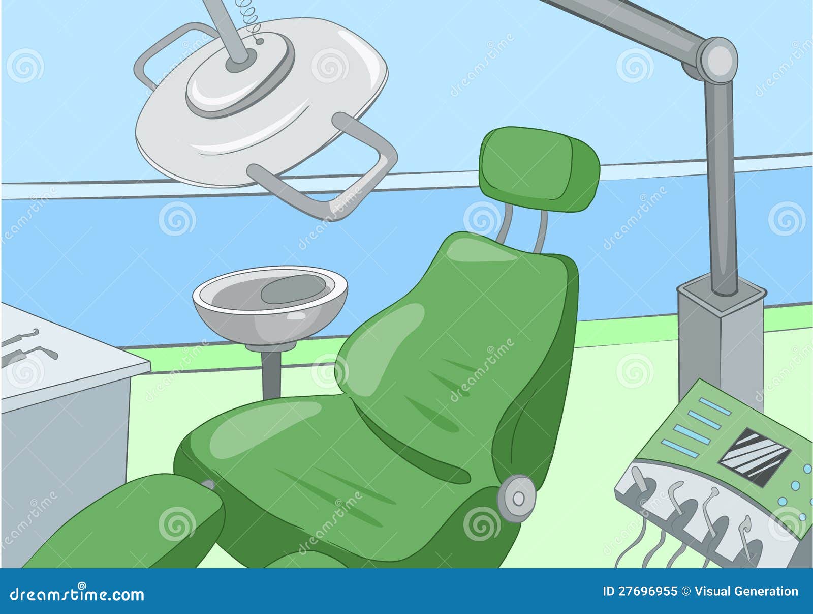 Dental Office stock vector. Illustration of lighting - 27696955