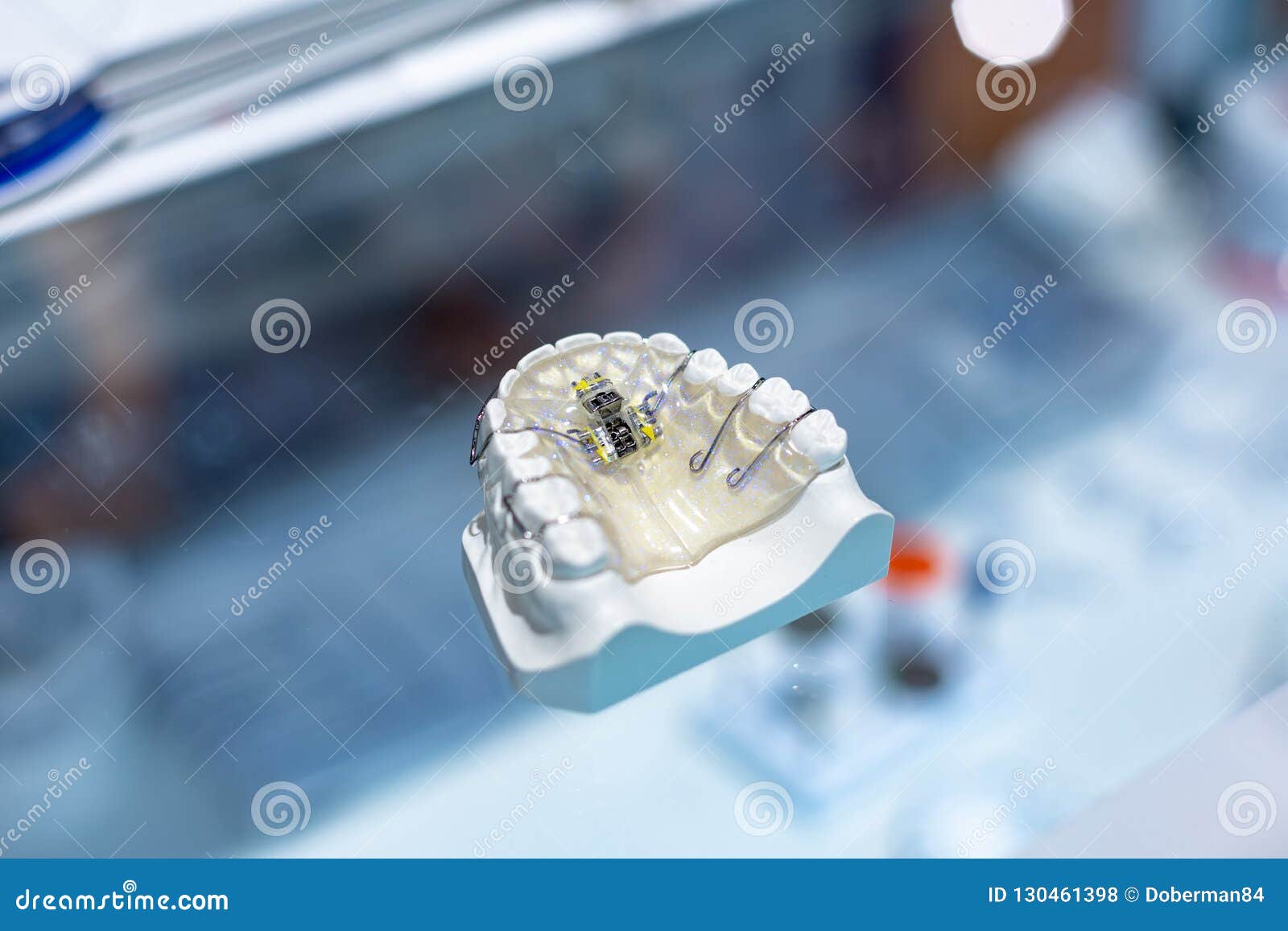 Dental Orthodontic Tools. Multi-colored Device for Making a Molded ...