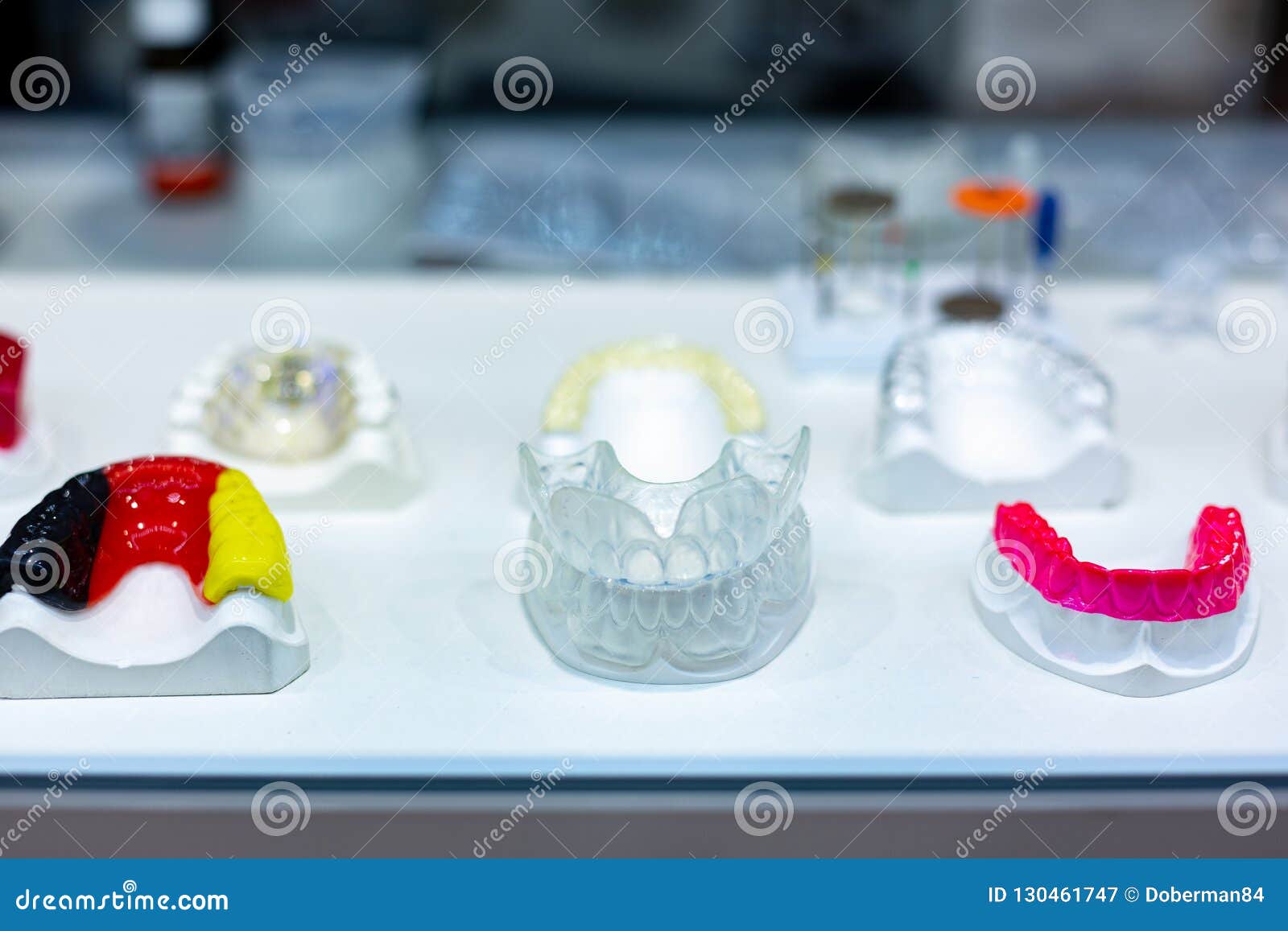 Dental Orthodontic Tools. Multi-colored Device for Making a Molded ...