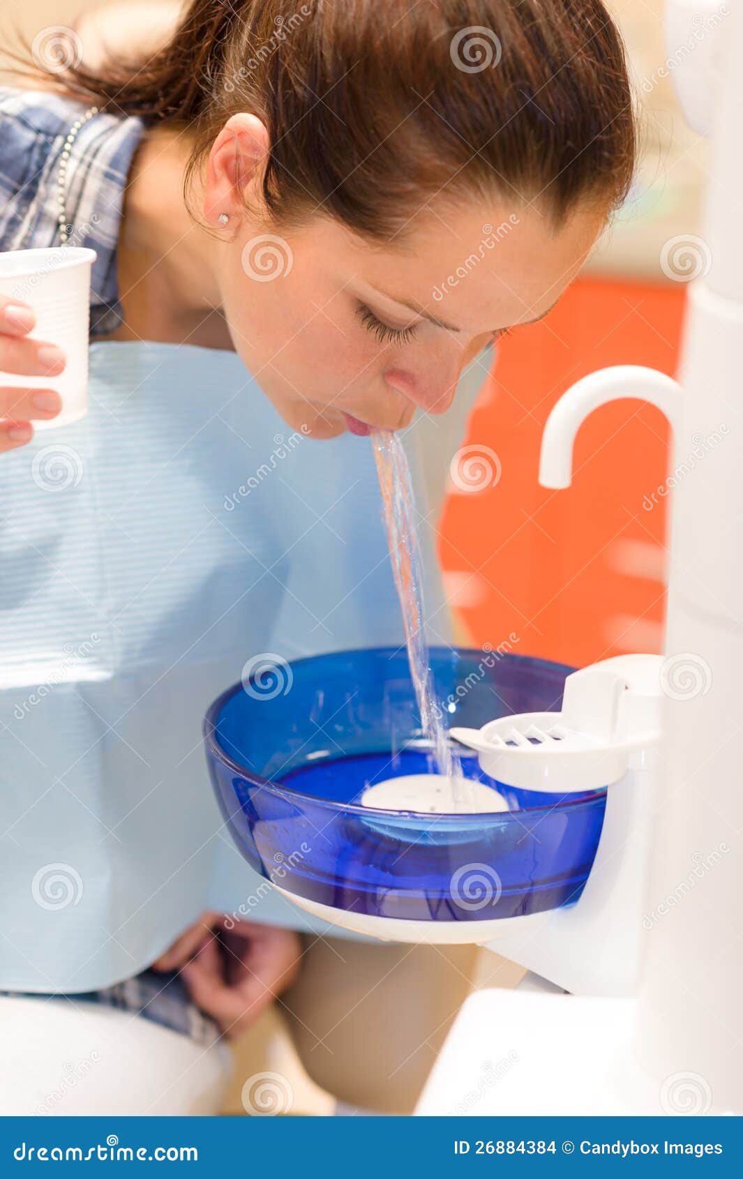 Spitting Woman Telegraph