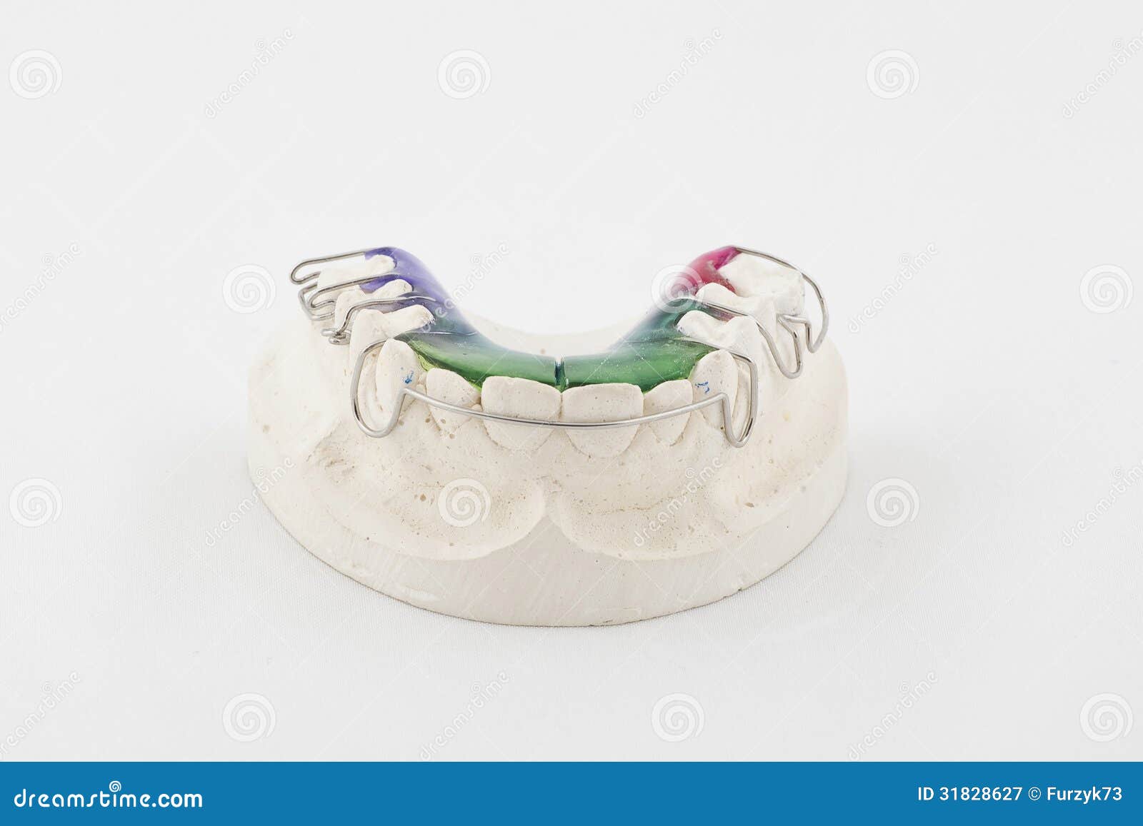 Dental plate stock image. Image of denture, incisors - 31828627