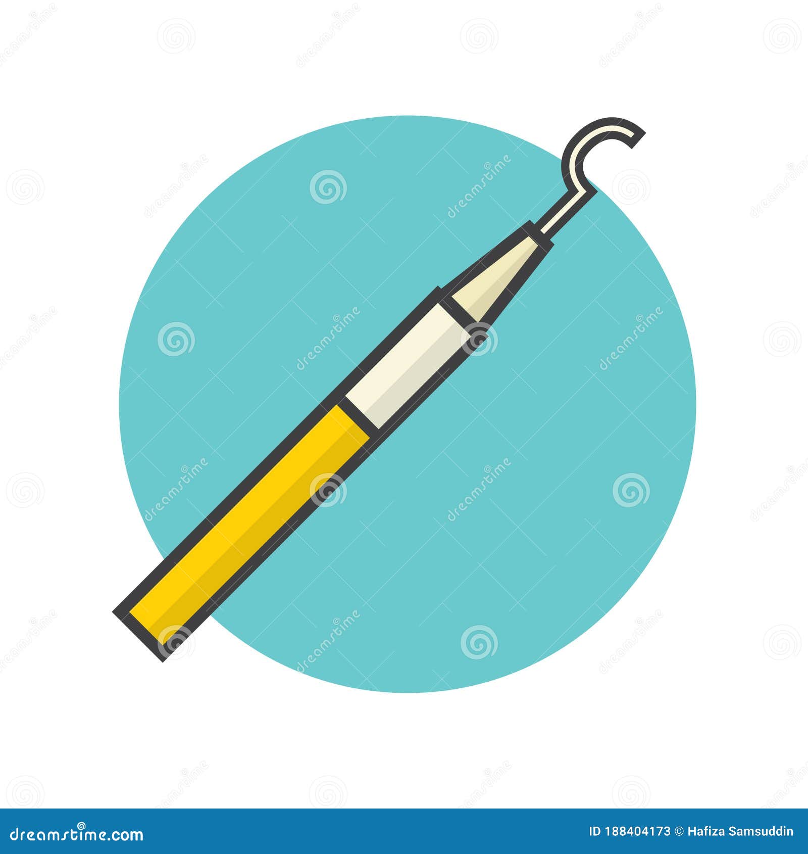 Periodontal Probe Cartoon Vector | CartoonDealer.com #23485053