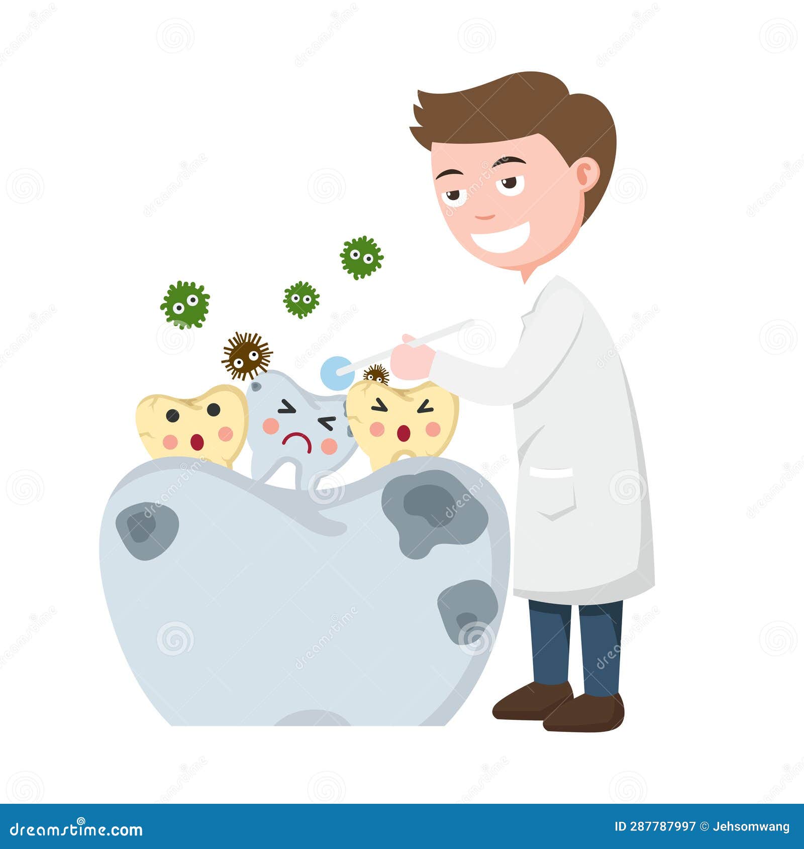 Dental problem health care stock vector. Illustration of healthy ... Dental problem health care stock vector. Illustration of healthy ...