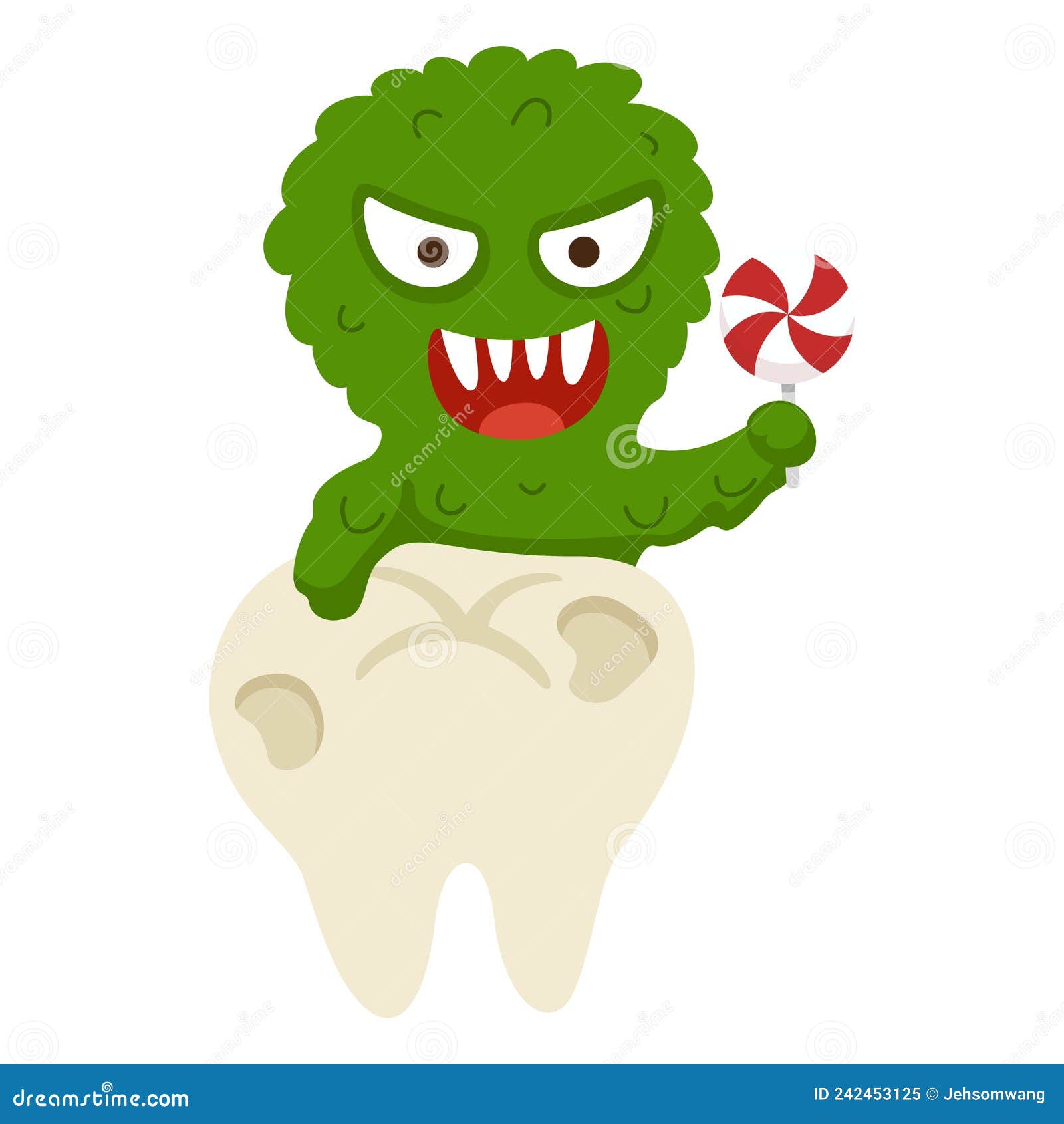 Problem Teeth With Crack Line And Solid Icon. Caries Infection Impacted ...