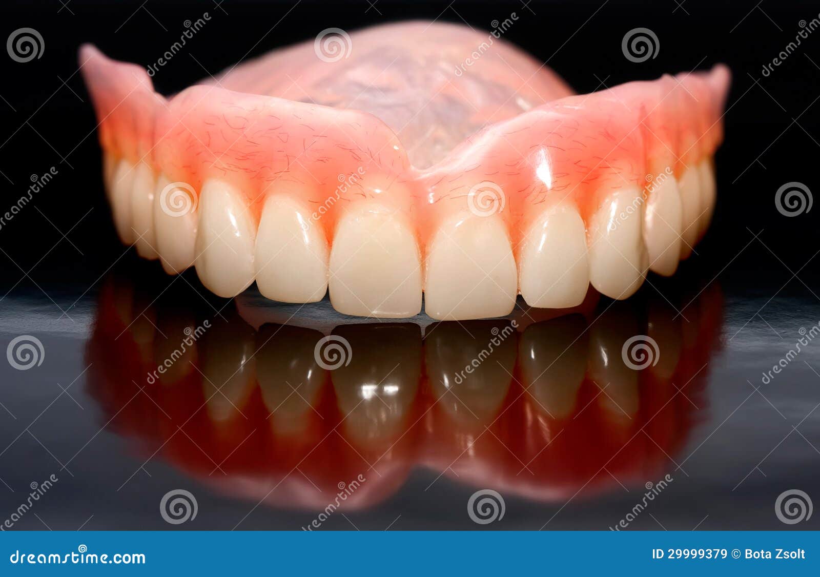 Dental Prosthesis Model Collage Royalty-Free Stock Photo ...