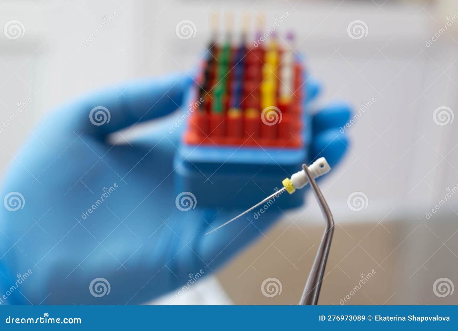 Dental Protapers for Treatment Root Canal Tooth Stock Image - Image of ...