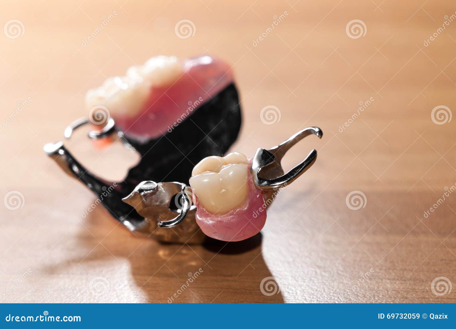 Dental prothesis stock image. Image of tooth, dental - 69732059