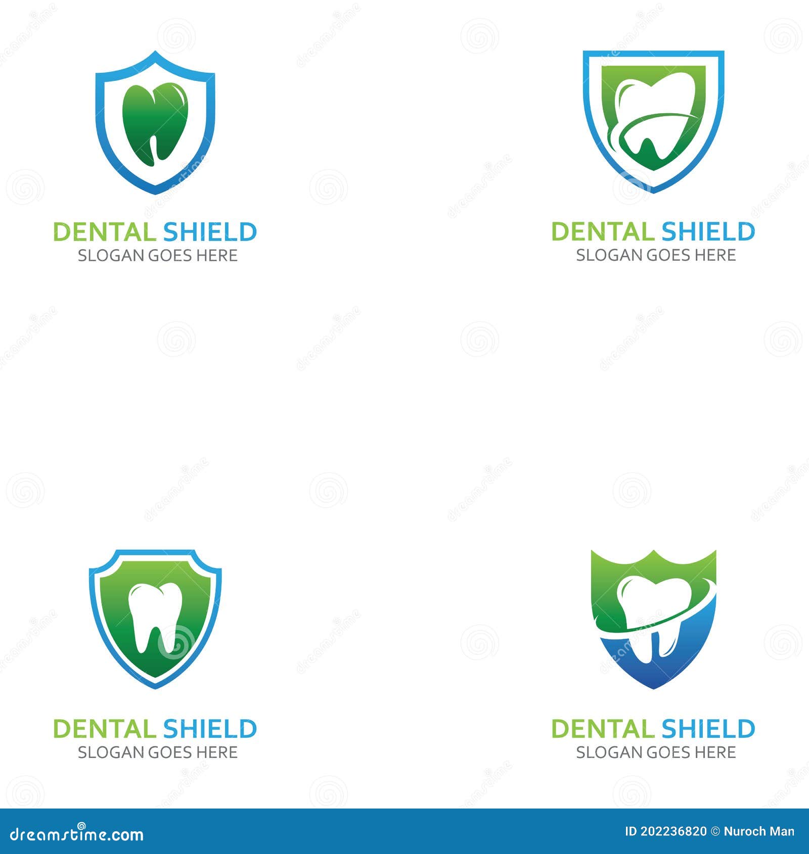 Dental Shield Logo Template Design Vector, Emblem, Design Concept ...