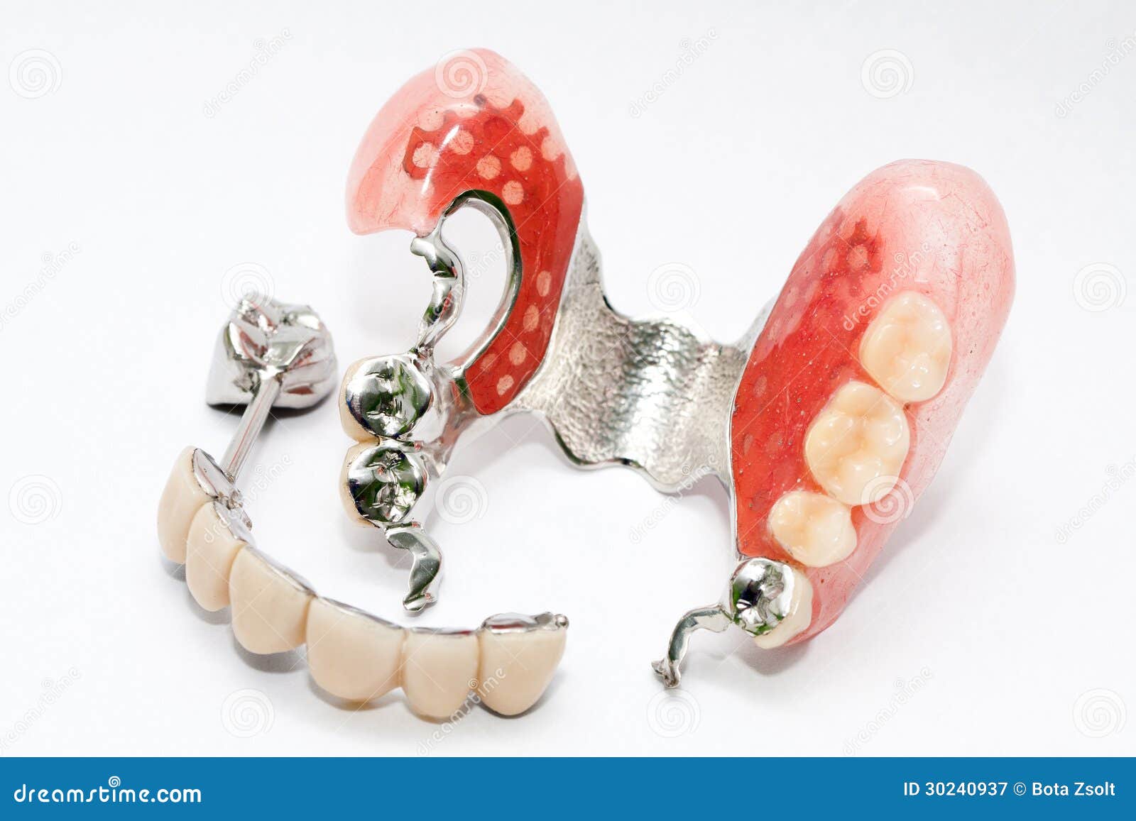 Dental prosthesis stock image. Image of prosthesis, macro - 30240937