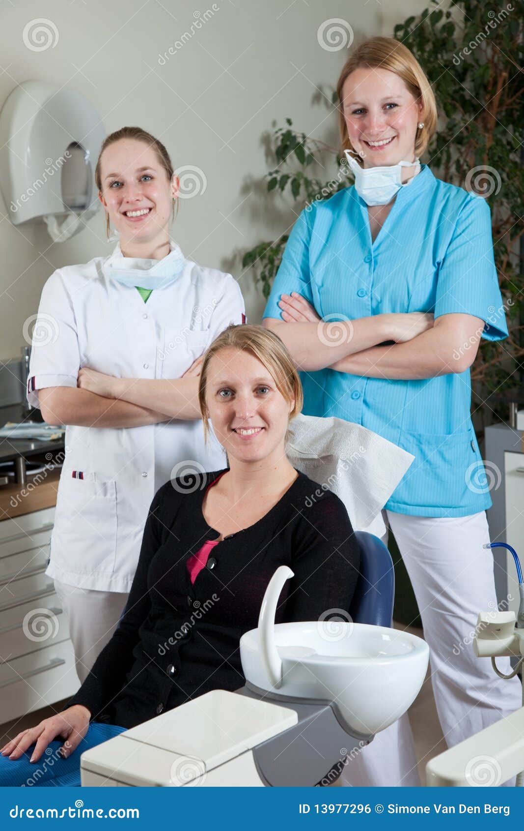 Dental team stock photo. Image of standing, smile, health - 13977296