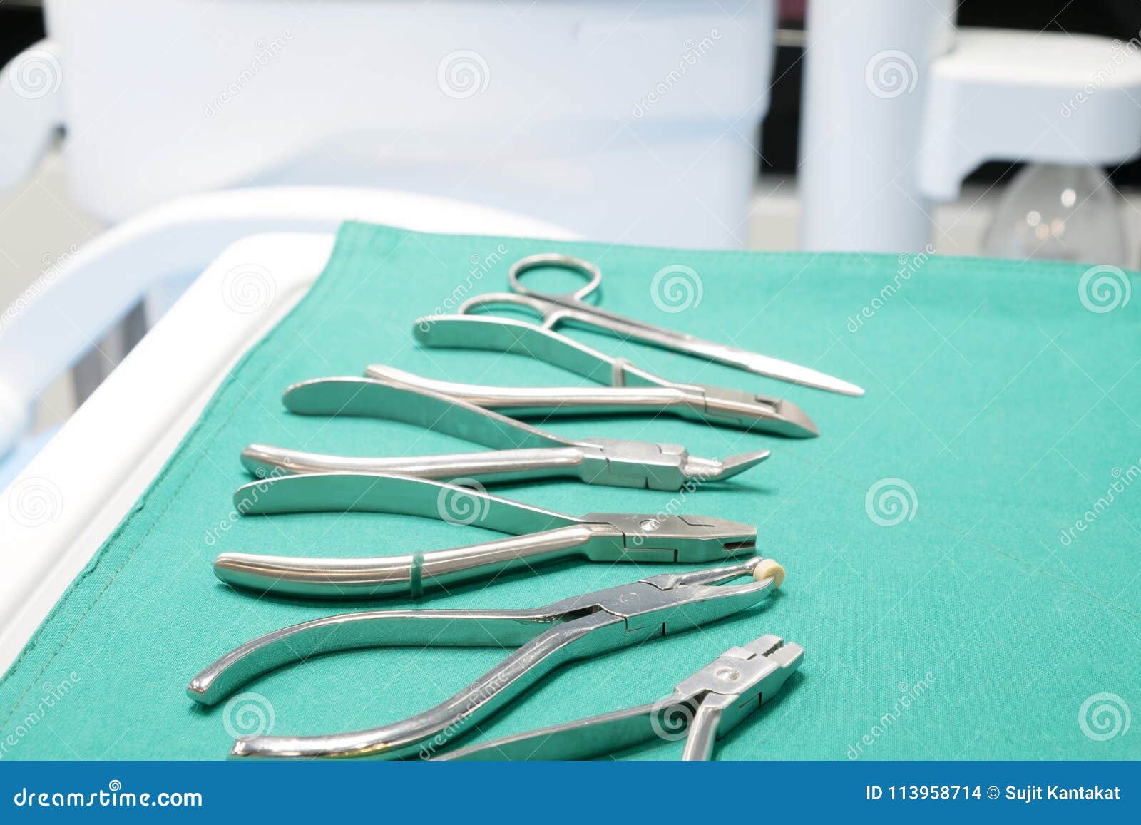 Dental Tools in the Clinic. Stock Photo - Image of accesory, tools ...