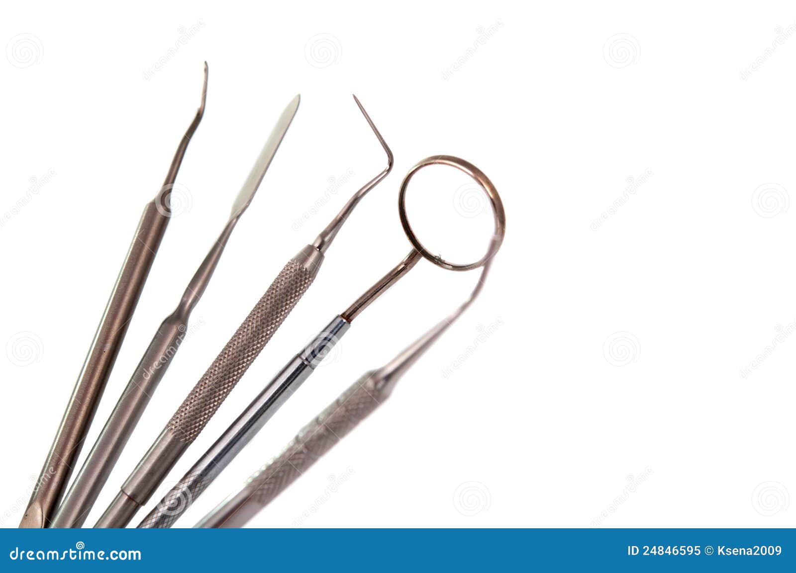 Dental tools isolated stock image. Image of dental, instrument - 24846595