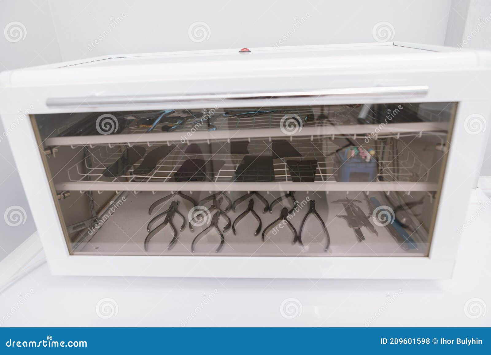 Dental Tools Sterilizing in Autoclave Stock Photo - Image of clean ...